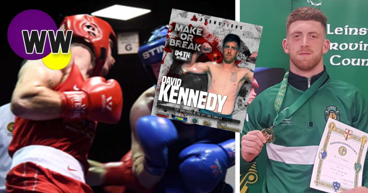 Opponent revealed for Wexford boxer David ‘Bomber’ Kennedy’s first pro ...