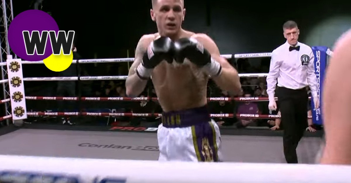 Dean Walsh scores four knockdowns of opponent in Round 1 claiming easy ...