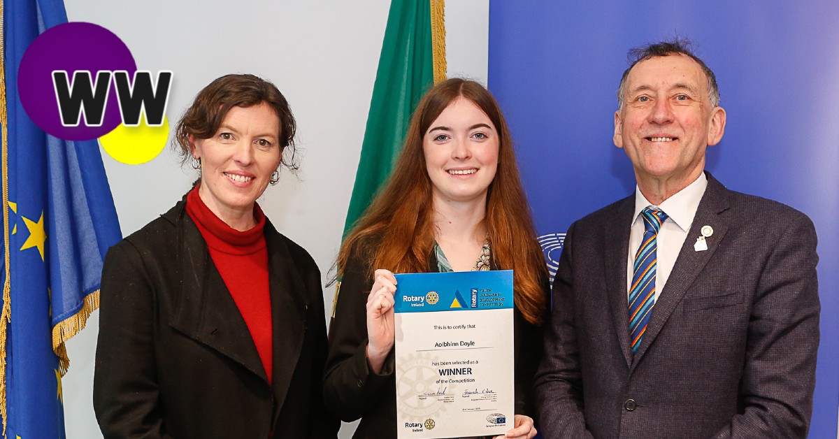 Wexford second-level student wins prestigious leadership award ...