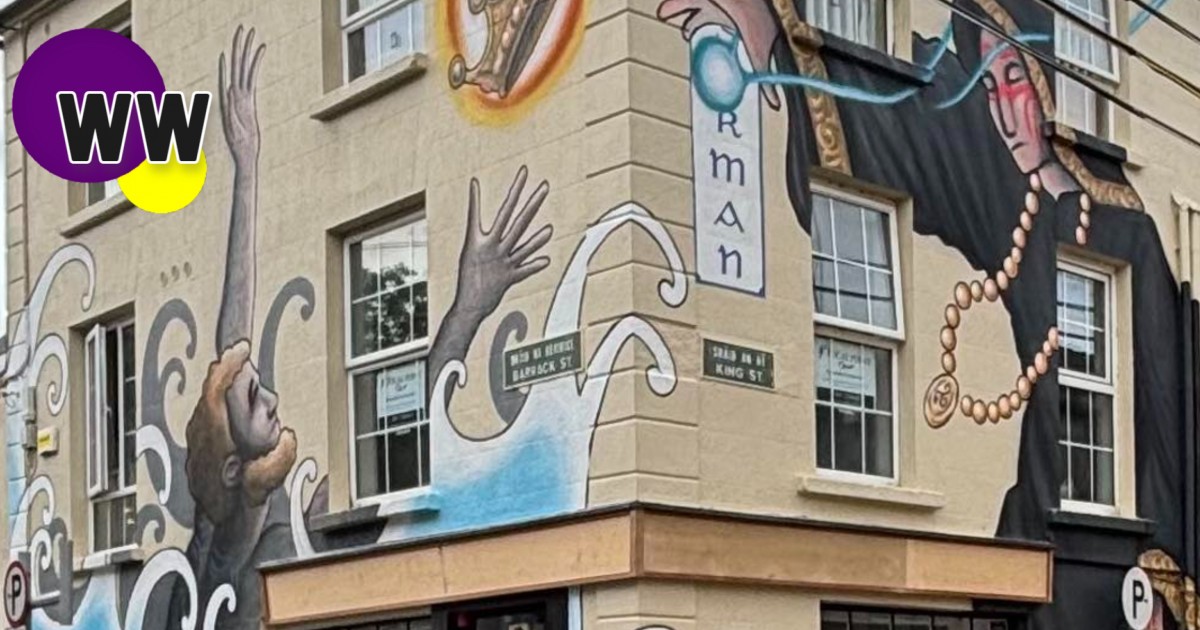 New mural above tattoo shop completed in Wexford town | Wexford Weekly