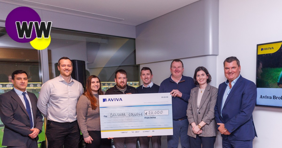 Wexford secondary school awarded funding by Aviva Ireland | Wexford Weekly